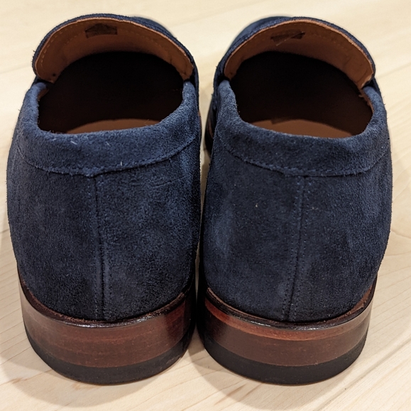 Allen Edmonds | Shoes | Allen Edmonds Shelby Penny Loafer Navy Blue ...